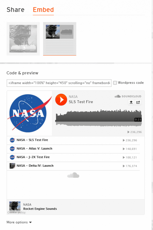 WordPress SoundCloud oEmbed カスタマイズとサムネイル取得 – セルティスラボ